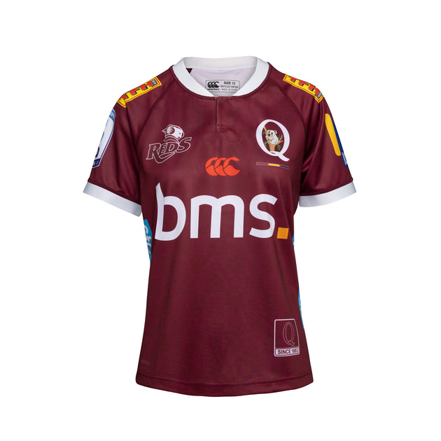 Queensland Reds Replica Home Jersey | Tagged "2026 Season Official ...