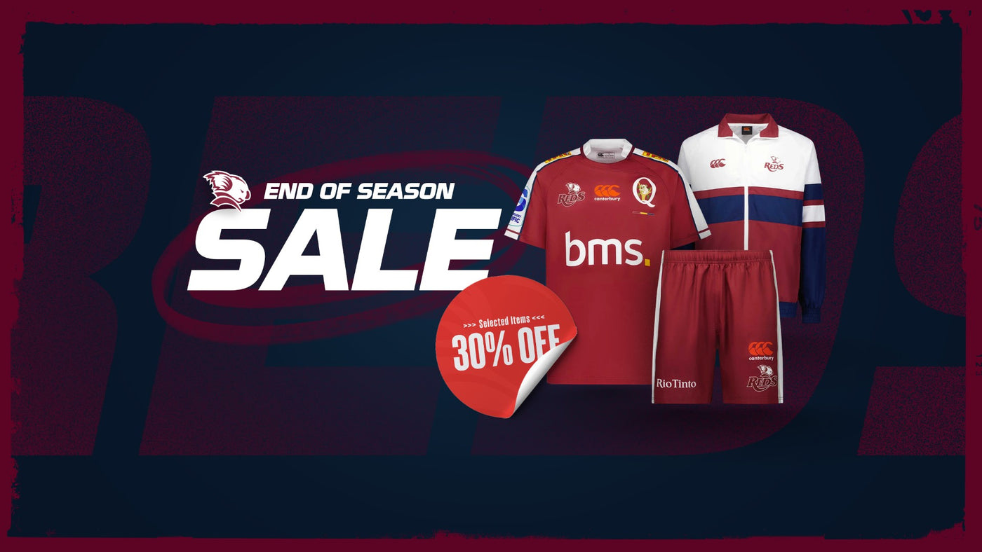 Queensland Reds Rugby Official Apparel